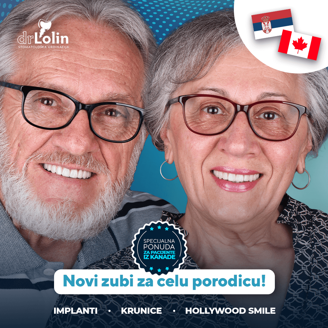 Posebna ponuda za pacijente iz Kanade - ordinacija dr Lolin